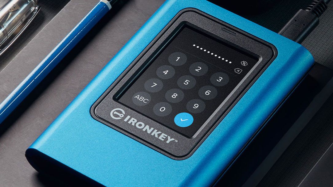 Kingston's New Encrypted SSD Unlocks Via Touch Screen | Tom's Hardware