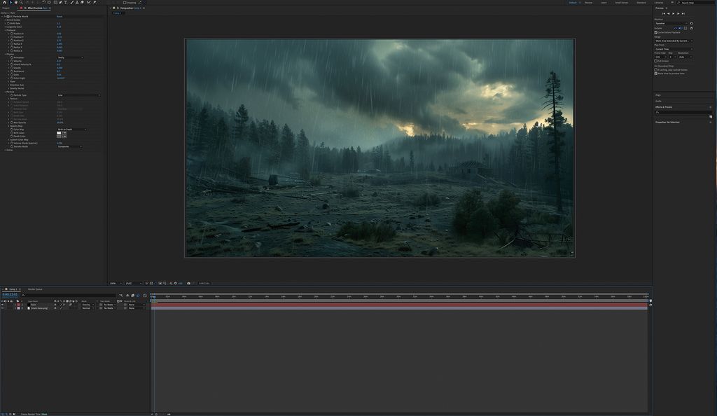 How to use Adobe After Effects to create a lightning effect the easy ...