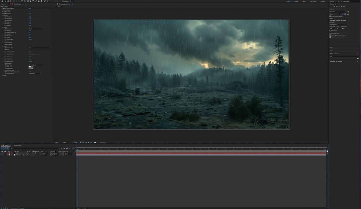 How to use Adobe After Effects to create a lightning effect the easy ...