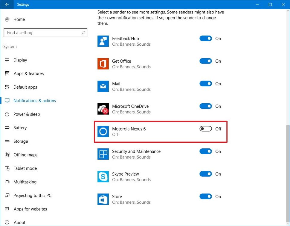 How To Disable Synced Notifications Between Your Windows 10 Phone And PC Windows Central how-to-disable-synced-notifications-between-your-windows-10-phone-and-pc-windows-central