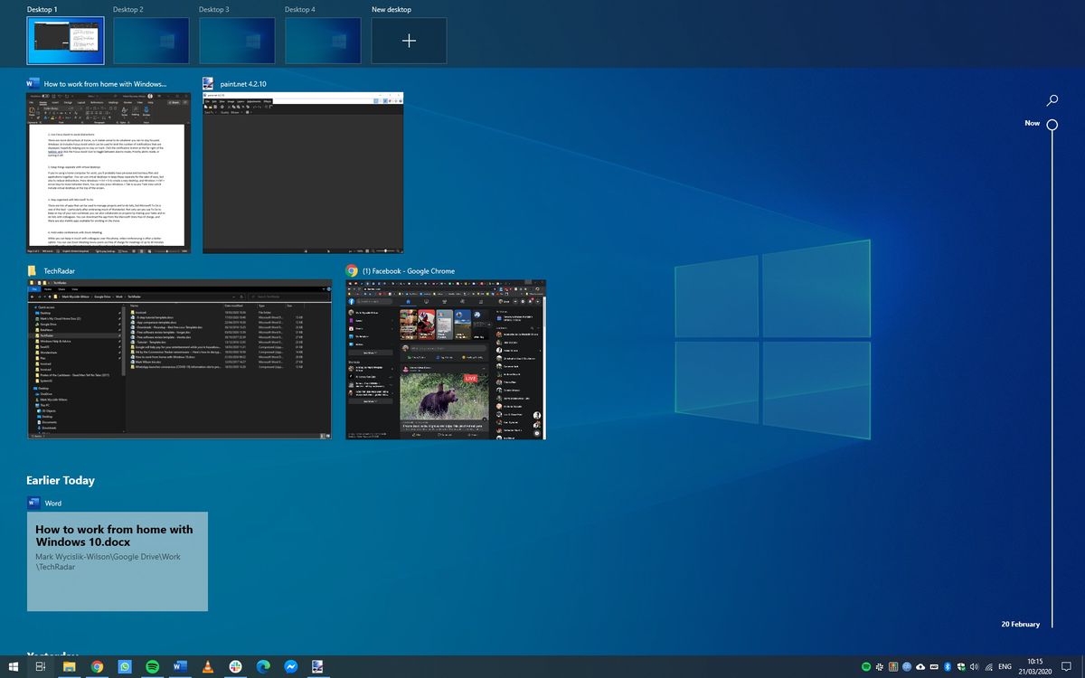 How to work smarter from home with Windows 10 | TechRadar