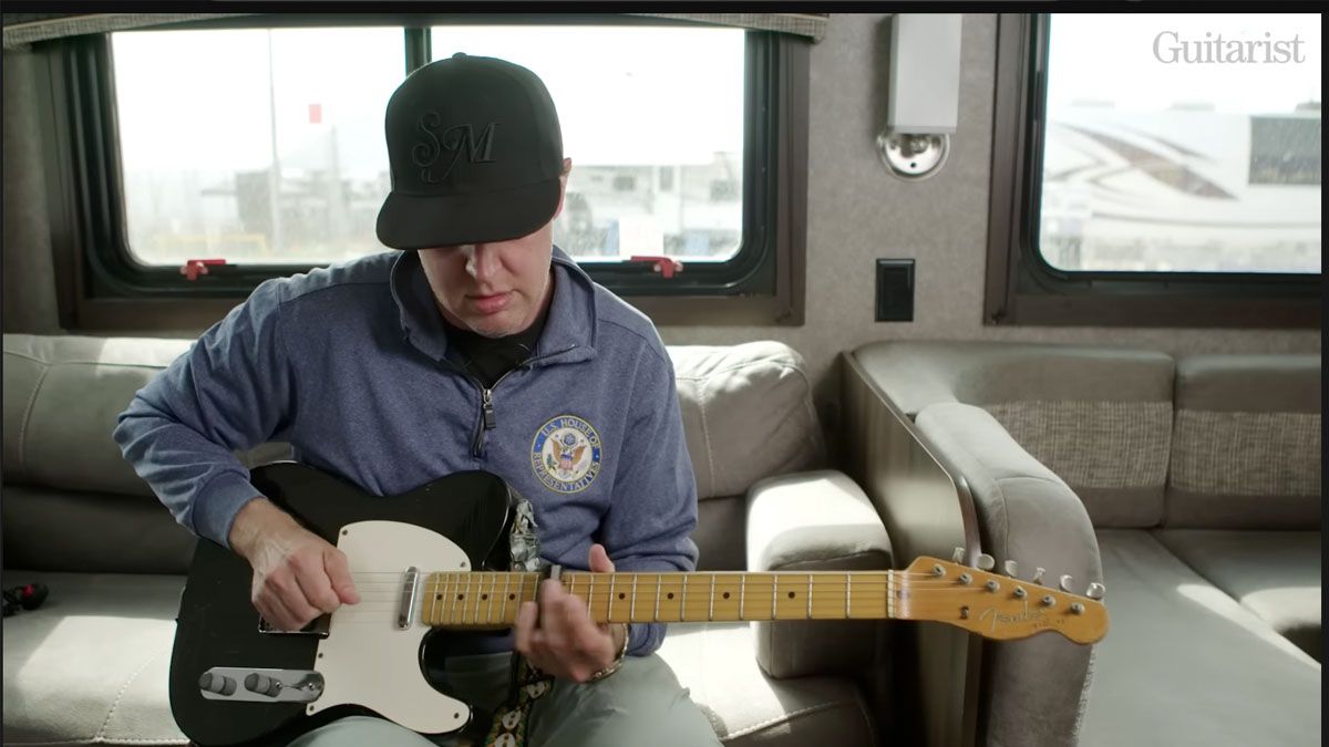 “It’s a real honour to actually hold the man’s instruments and spend a ...