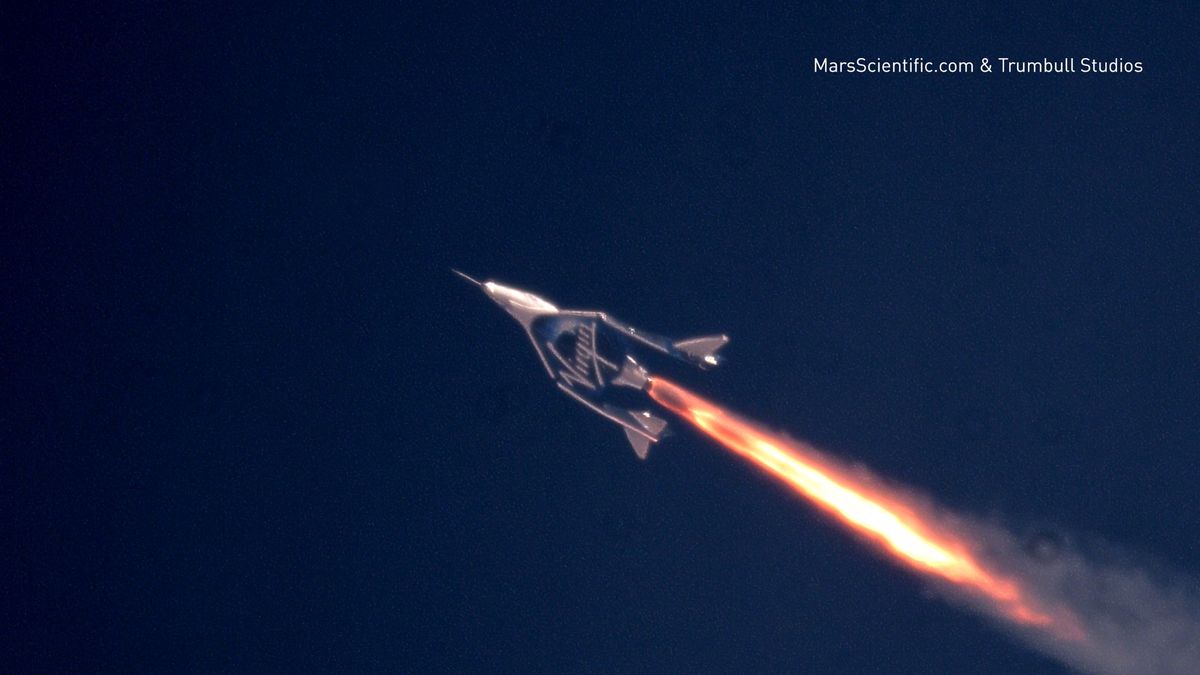 Virgin Galactic's VSS Unity Space Plane Aces Test Flight, Reaching ...