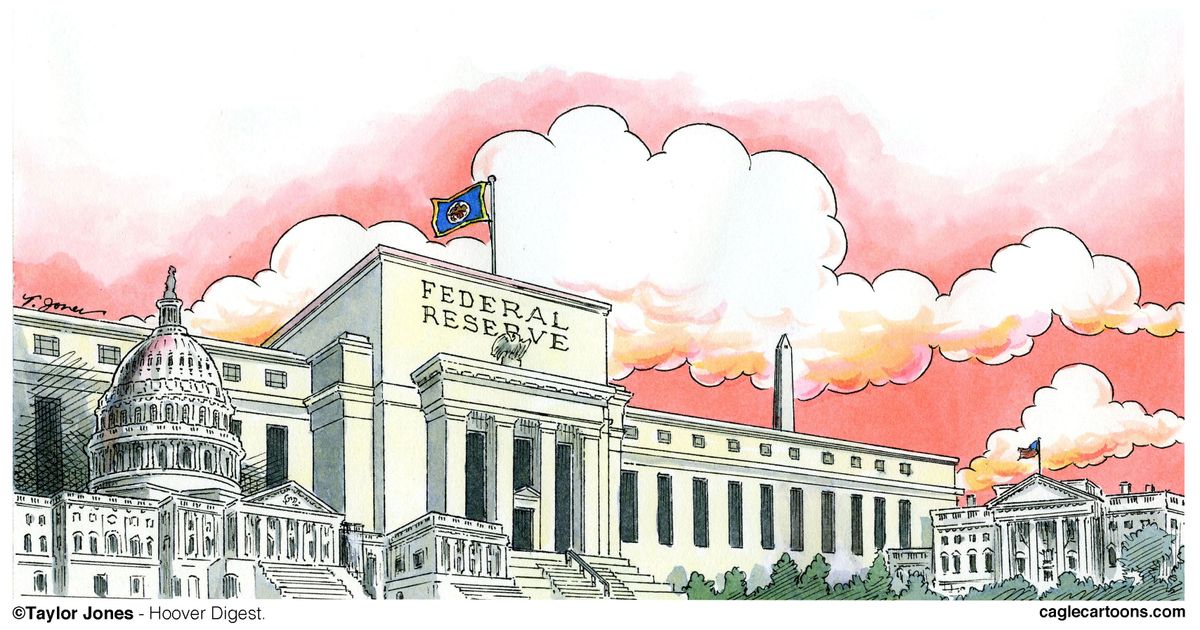 Editorial cartoon U.S. Federal Reserve | The Week