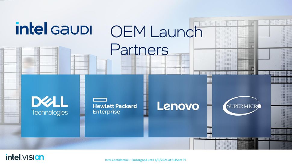 Intel details Gaudi 3 at Vision 2024 — new AI accelerator sampling to ...