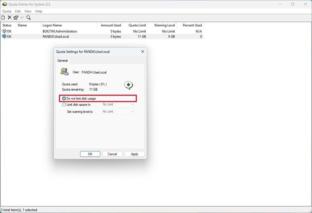 How to use Disk Quotas on Windows 11 | Windows Central