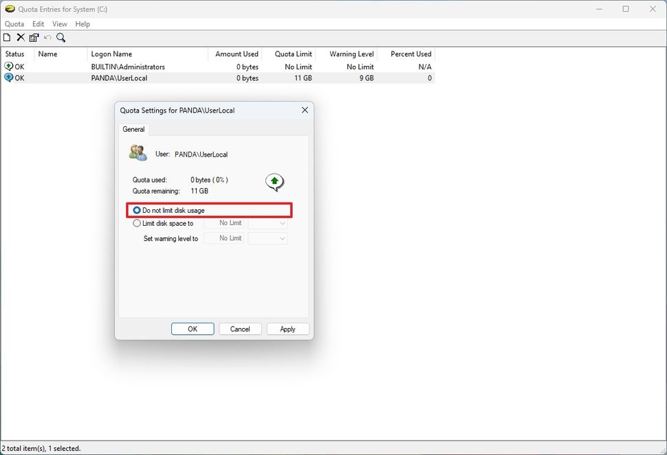 How to use Disk Quotas on Windows 11 | Windows Central