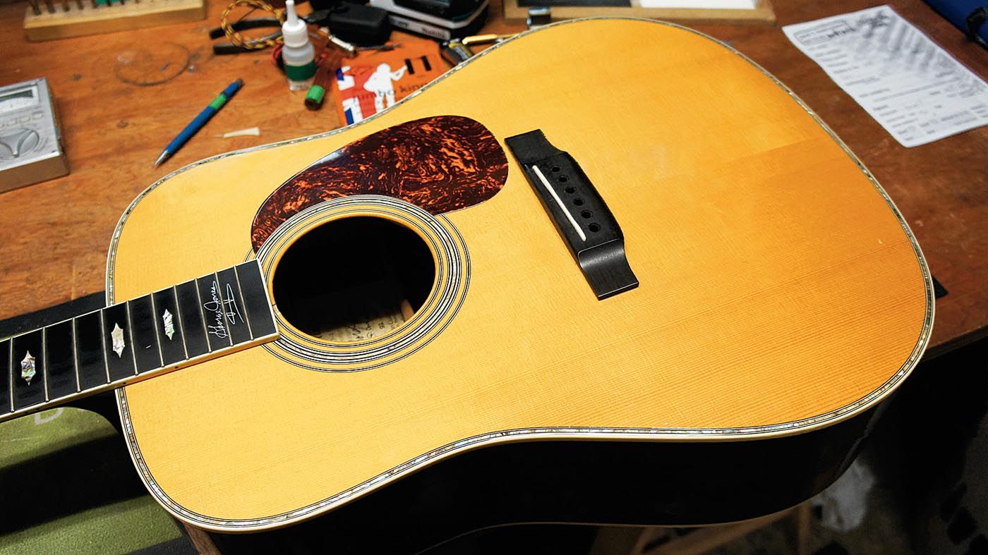 Guitar modding: how to install an acoustic pickup | MusicRadar
