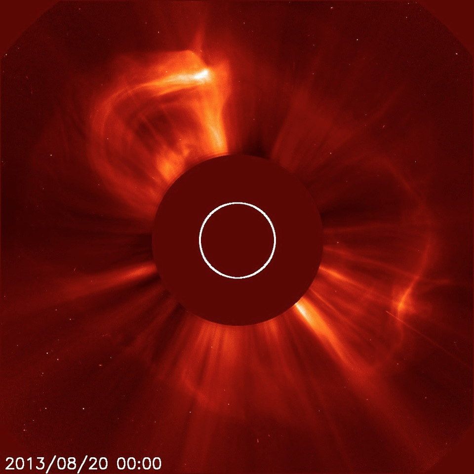 Sun Fires Solar Storm Directly at Earth | Space