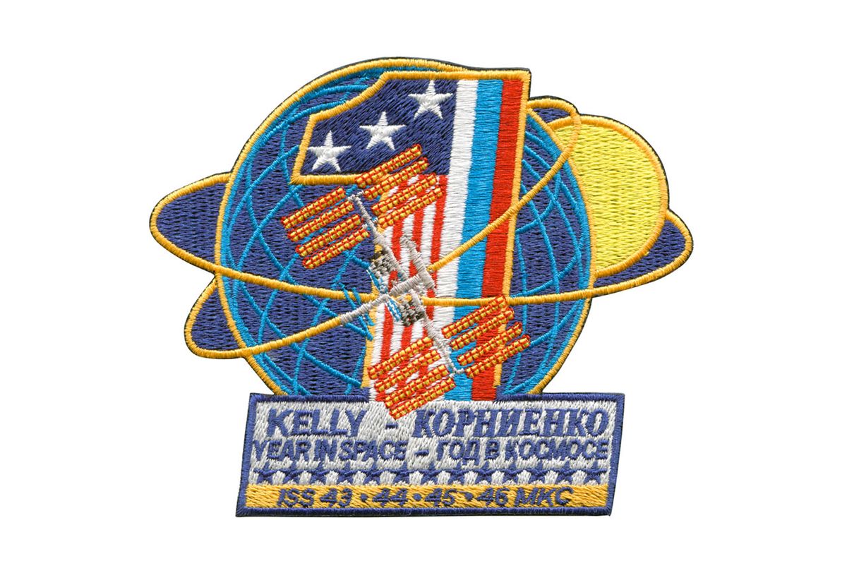Yearlong Space Station Crew Unveils Mission Patch for 2015 Launch | Space