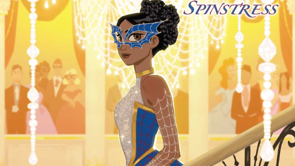 Meet Spinstress, the singing Spider-Princess in Edge of Spider-Verse #4 ...