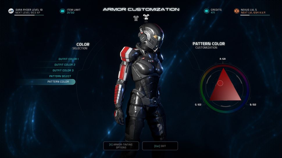 Mass Effect: Andromeda N7 armor guide - how to build Shepard's armor ...