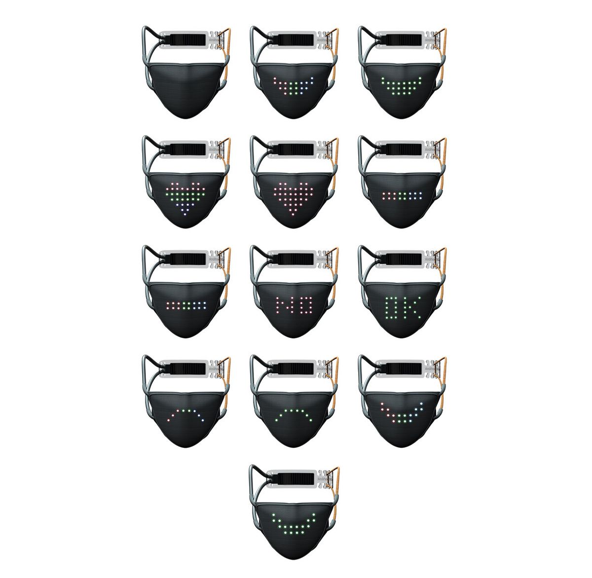 Incredible new face mask displays your emotions | Creative Bloq