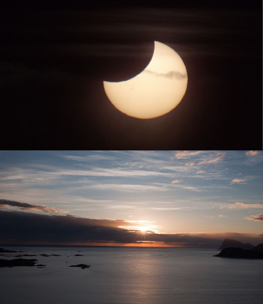 Photos: 'Midnight' Partial Solar Eclipse of 2011 | Space