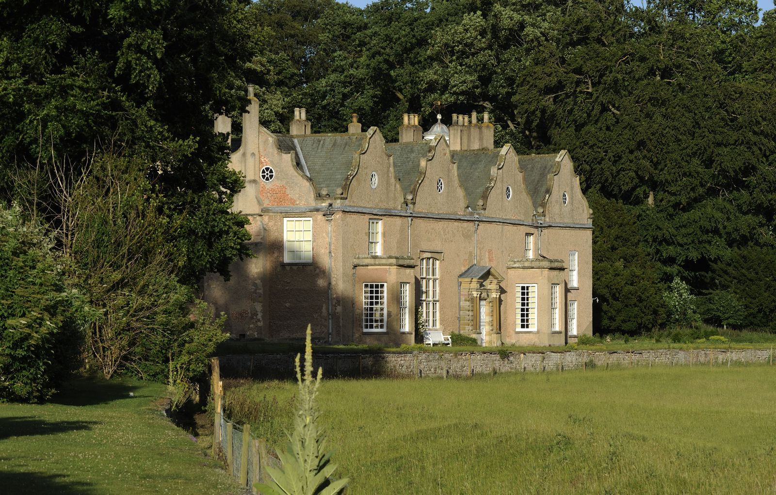 The garden of the Yorkshire Manor house which inspired Jane Eyre’s ...