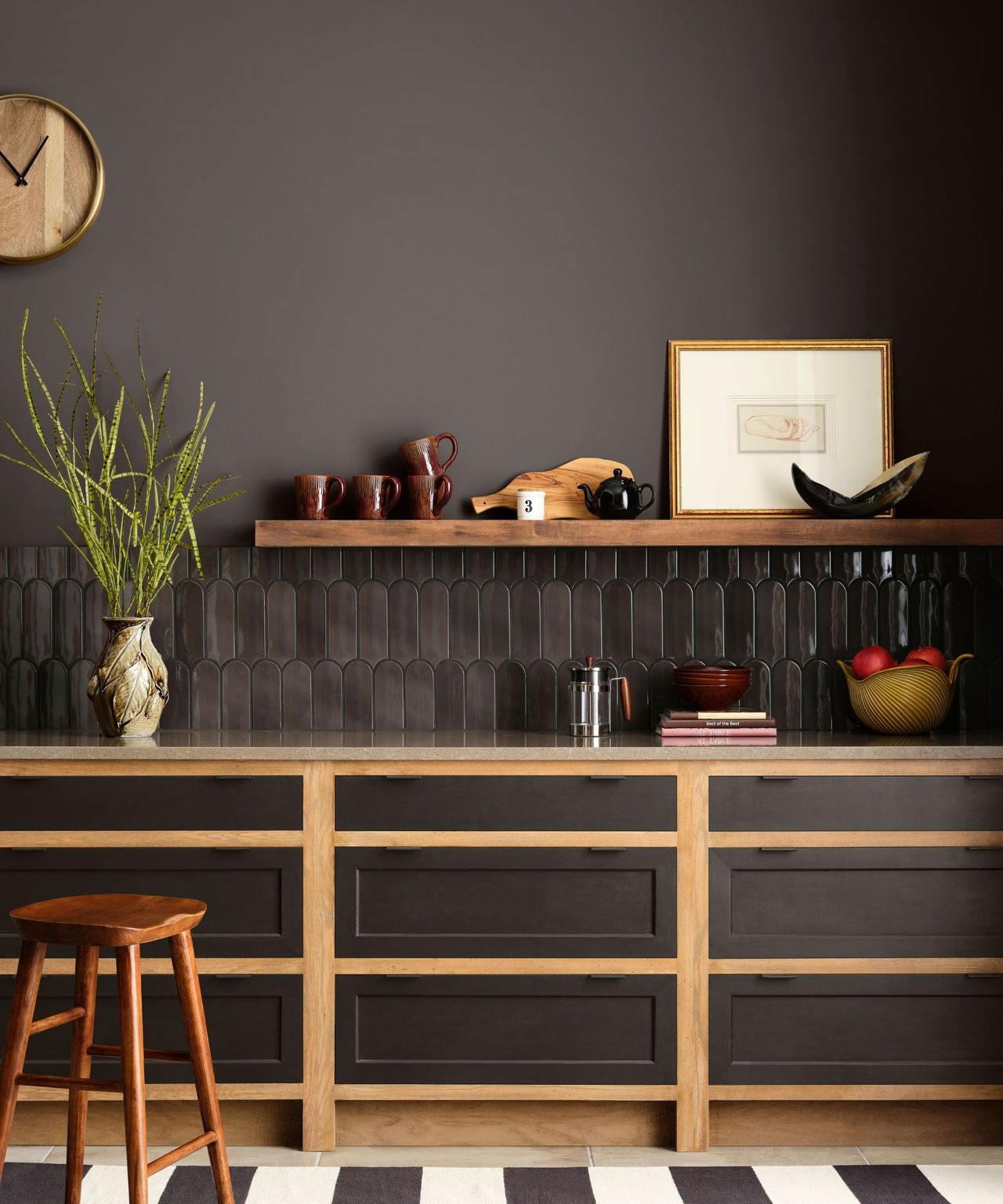 How to decorate with Sherwin-Williams' Sealskin | Homes and Gardens