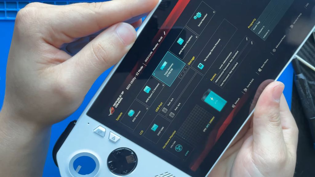 Mod doubles the ROG Ally's RAM from 16GB to 32GB, increases speed from ...