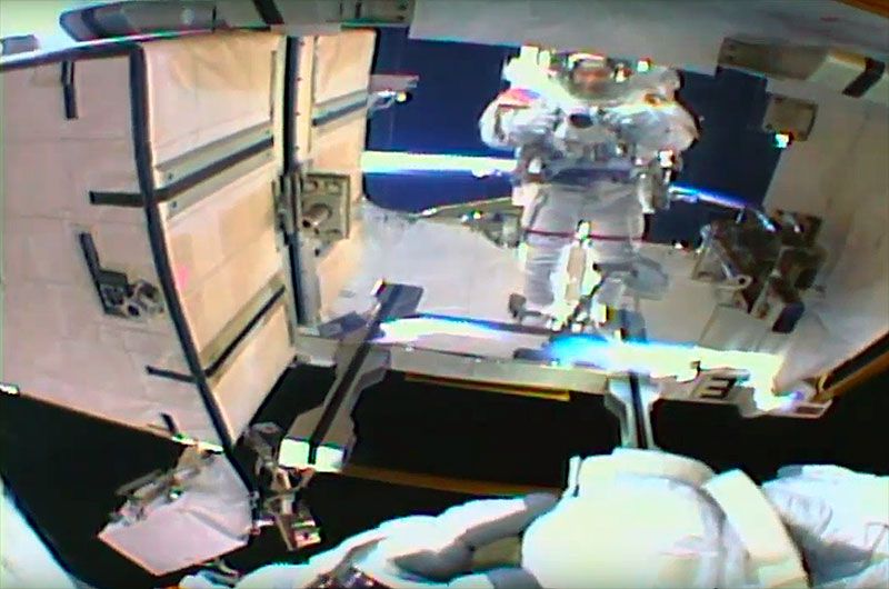 Astronauts honor Martin Luther King, Jr. and replace ISS batteries on ...