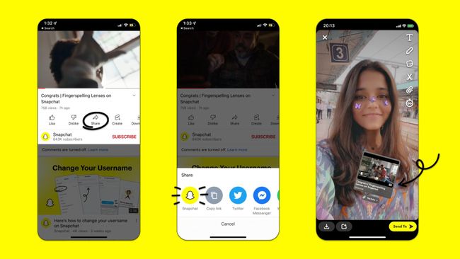 Snapchat and YouTube link up so you can easily share your favorite ...