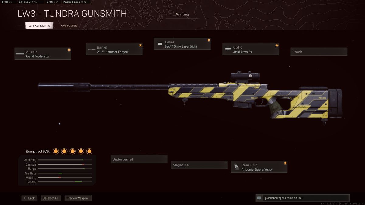 The best Warzone LW3 - Tundra loadout | PC Gamer