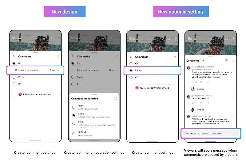 YouTube gives creators a new way to chill the comment section | Android ...