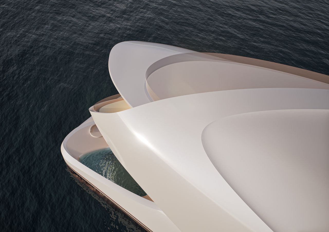Concept Lily by Vripack and Oceanco: a superyacht for a new generation ...