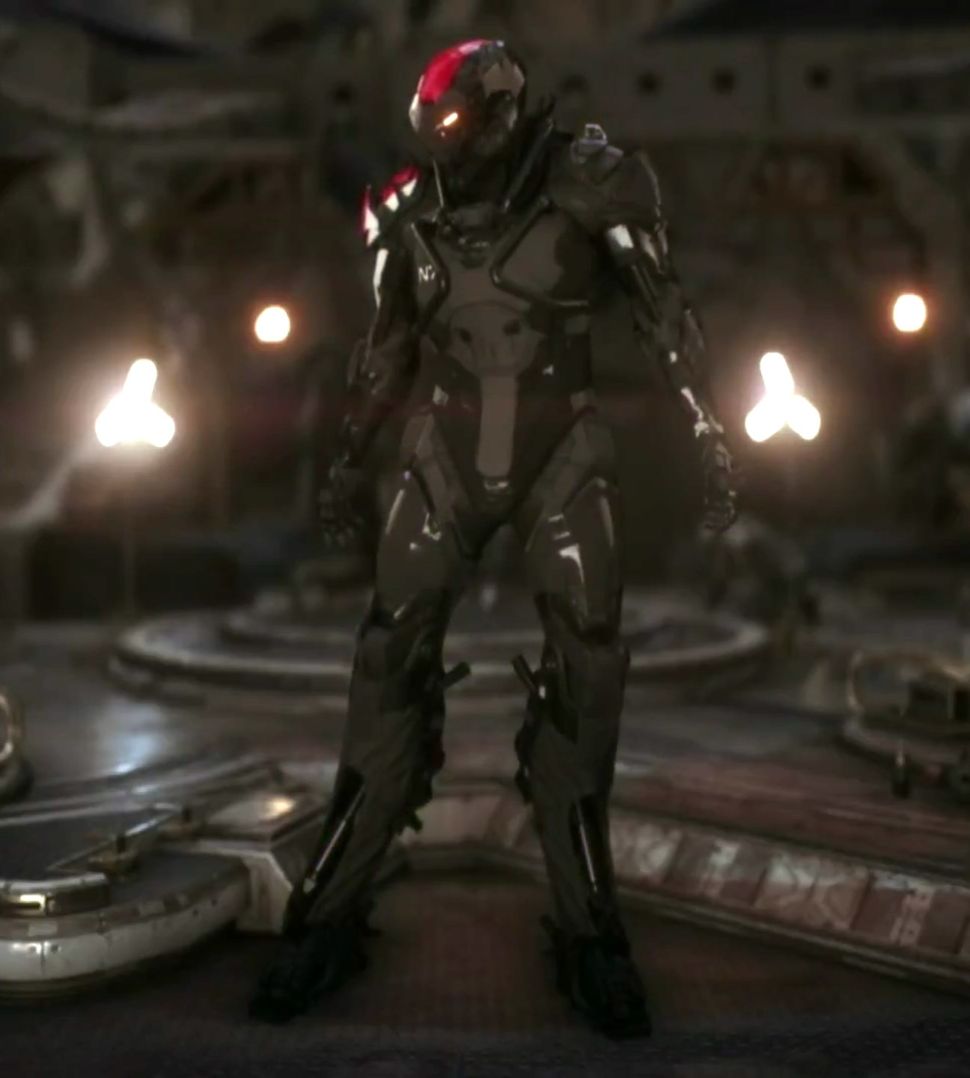 Anthem shows off a sleek new Mass Effect armor look for the Interceptor ...