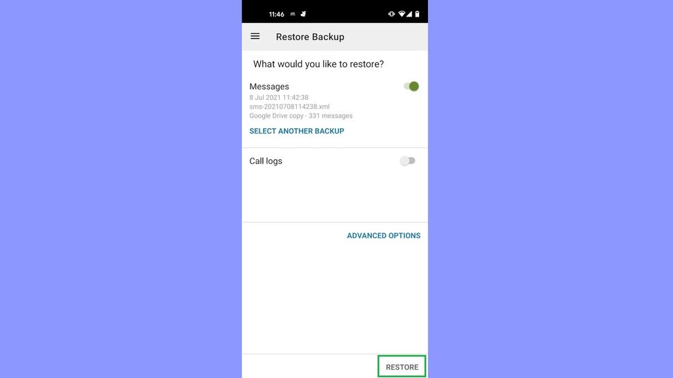 Here's how to backup and restore text messages on Android | Tom's Guide