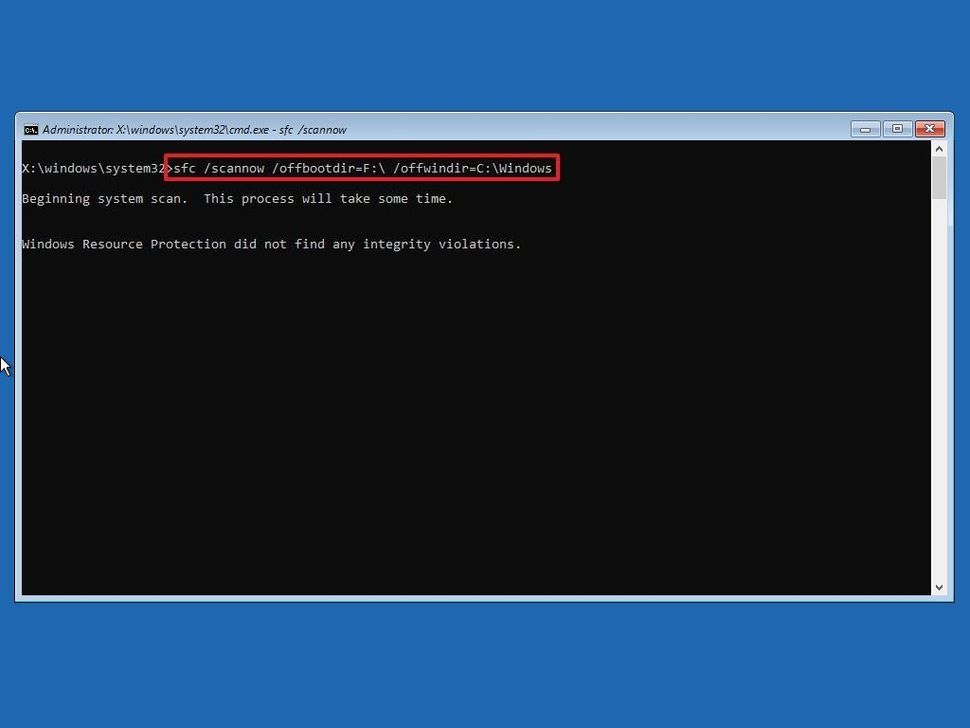 How to use Windows 10's System File Checker (SFC) scannow command to ...