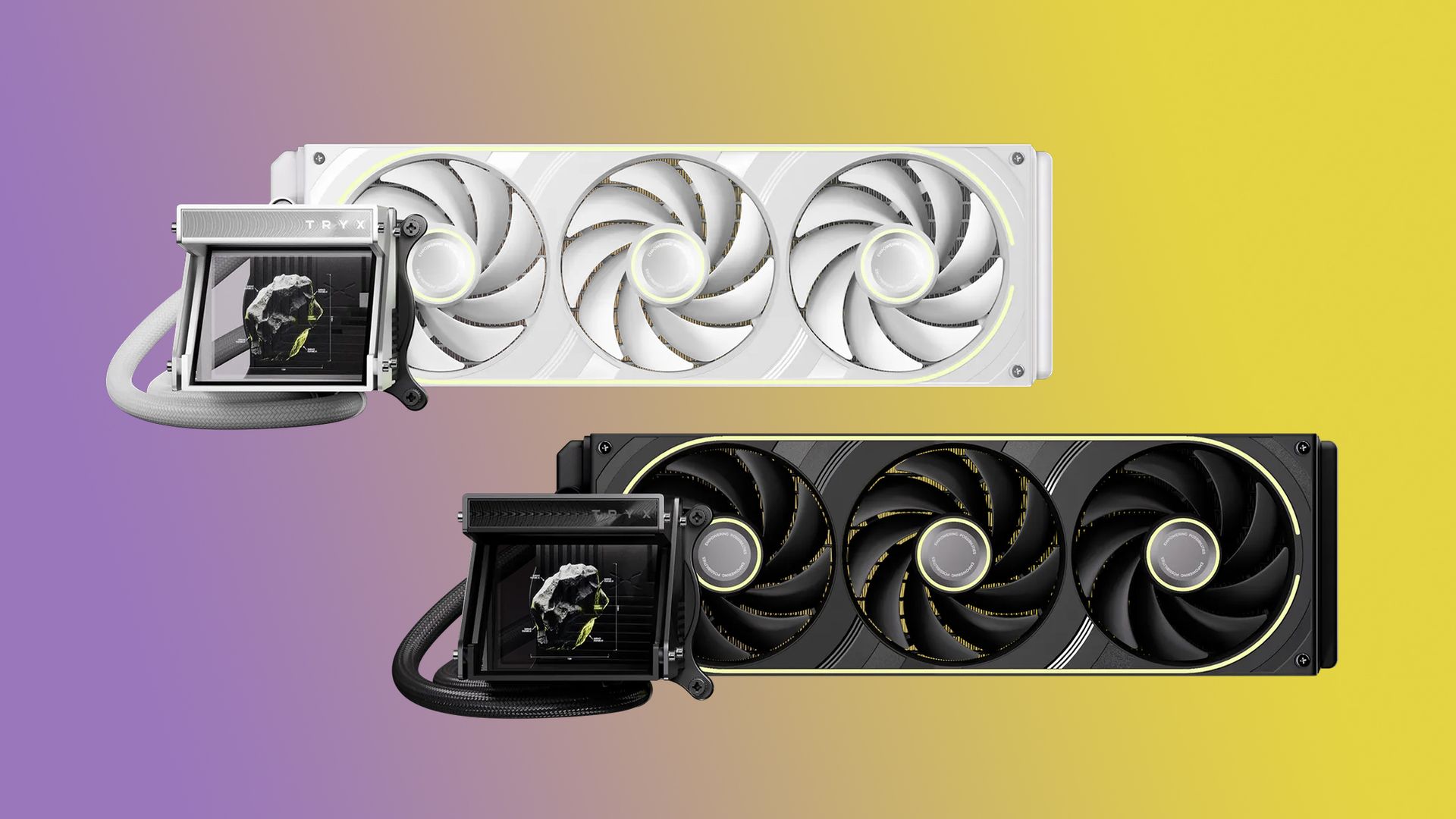 Tryx launches new liquid AIO cooler with holographic display — uses ...