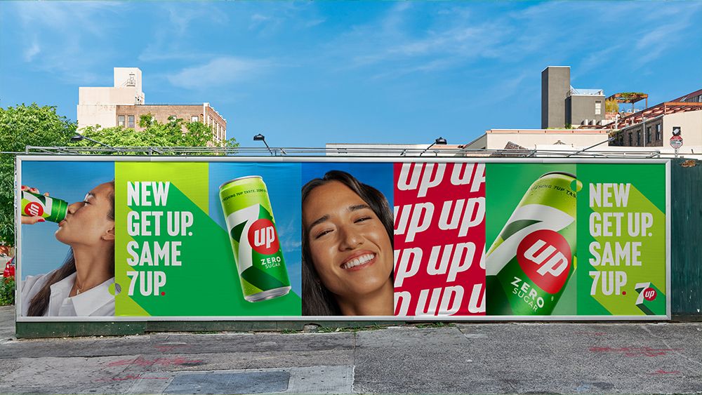 Pepsi's 7UP rebrand is rather gorgeous | Creative Bloq