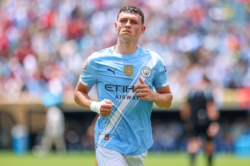 Why does Phil Foden always wear a bandage on his hand? | FourFourTwo