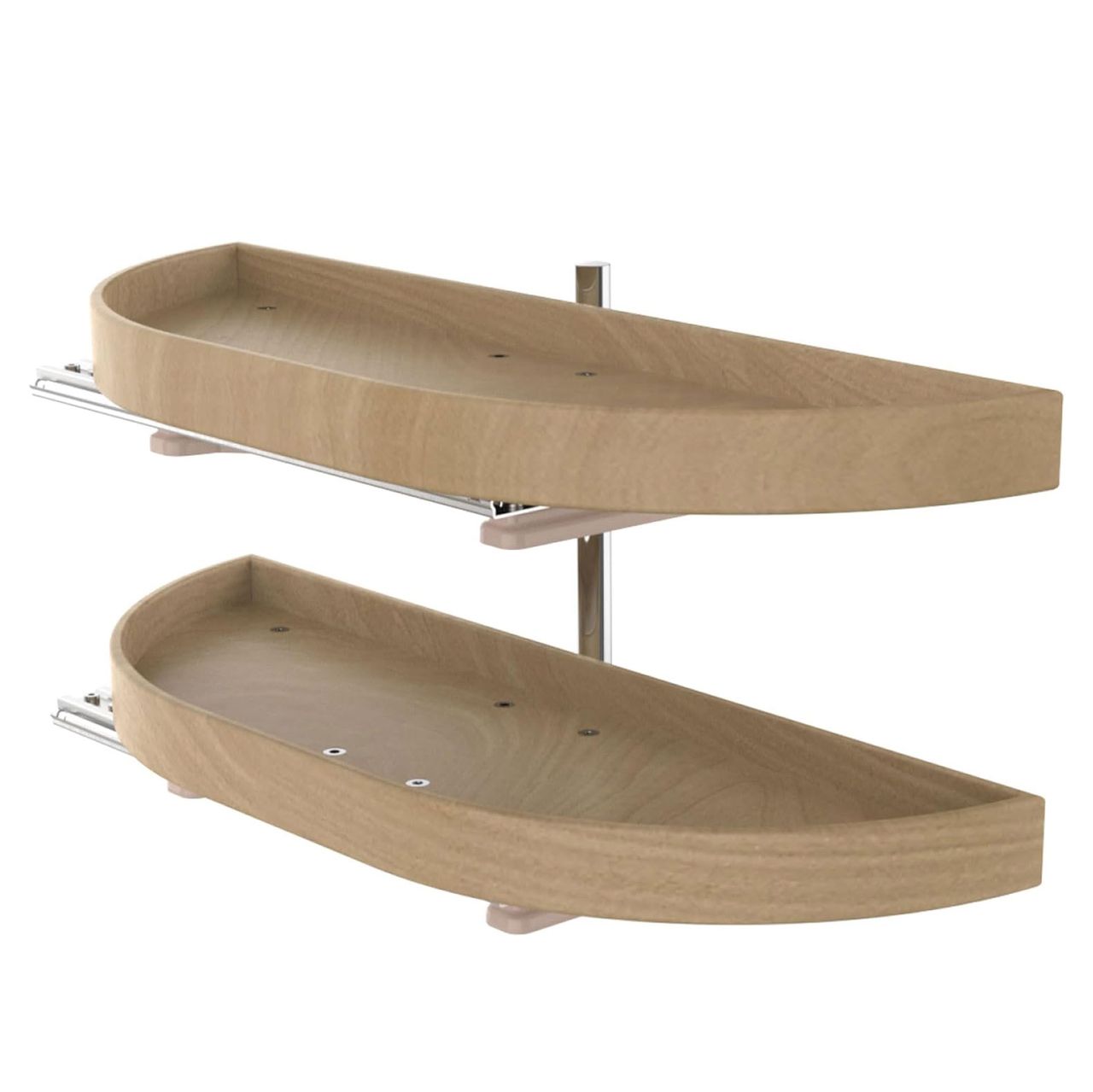 How to organize a corner cabinet: 5 tricks to maximize awkward storage ...