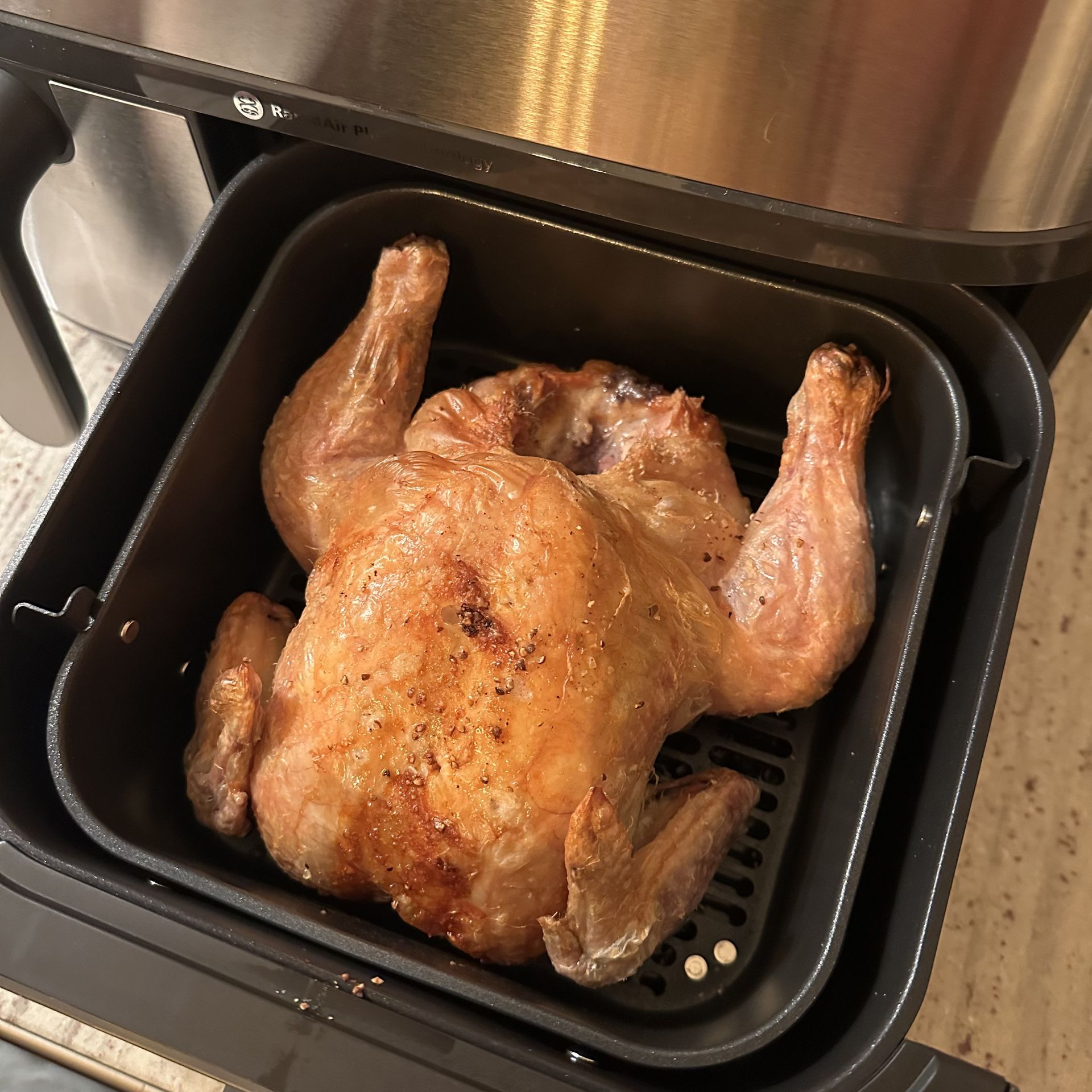 Phillips 5000 Series NA555/09 Dual Basket Steam air fryer review ...