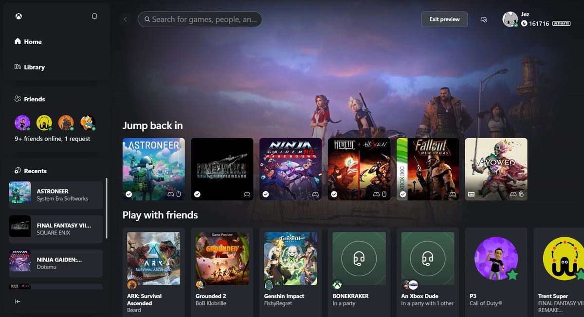Hands on: The new Xbox Cloud Gaming dashboard is FRESH | Windows Central
