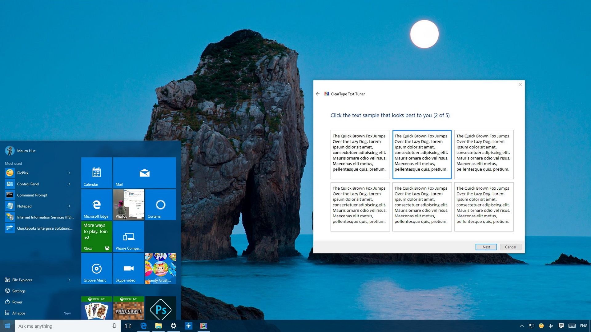 How to make text easier to read using ClearType on Windows 10 | Windows ...