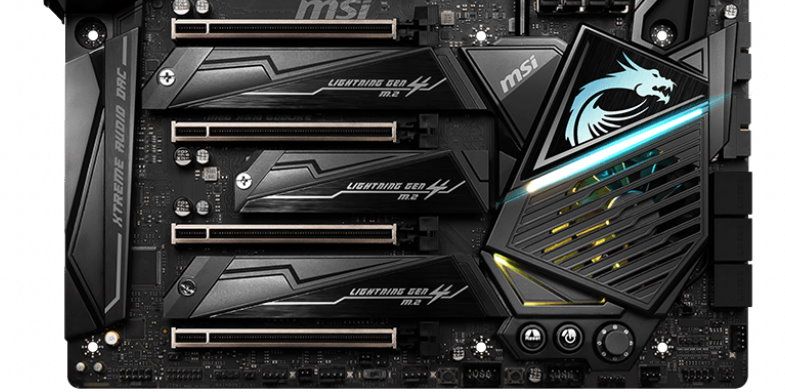 MSI MEG X570 Godlike Review: Flagship Class, Five M.2 slots, 10 GbE ...