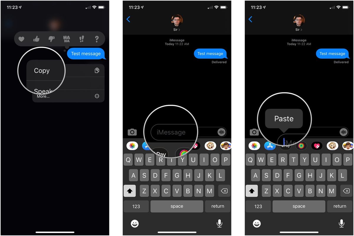 How to copy and forward iMessages on iPhone and iPad | iMore