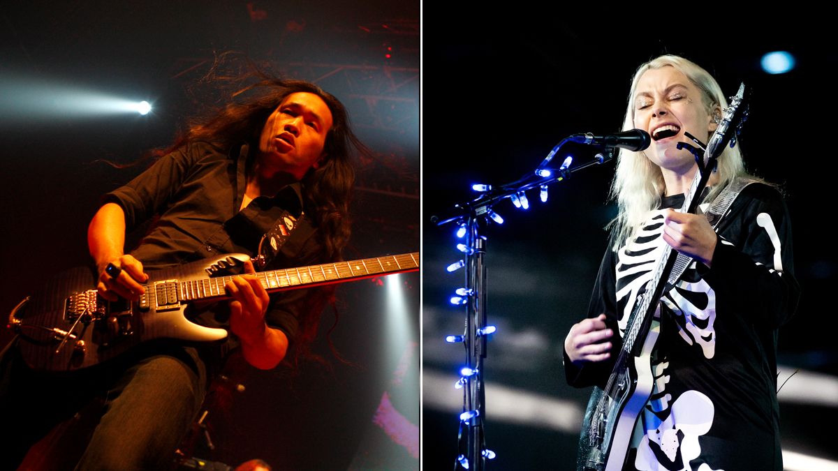 Herman Li offers Phoebe Bridgers one of his signature guitars for her ...