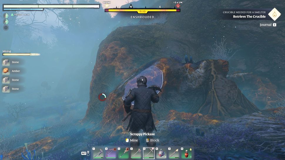 Enshrouded amber: Three spots to quickly find it | PC Gamer