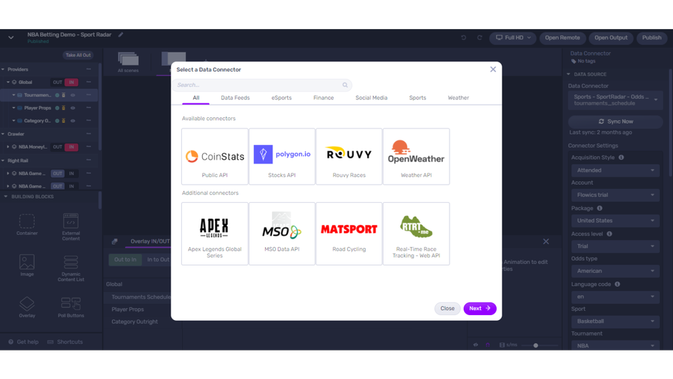 Flowics Expands Catalog of Data Connectors To Drive On-Screen Graphics ...