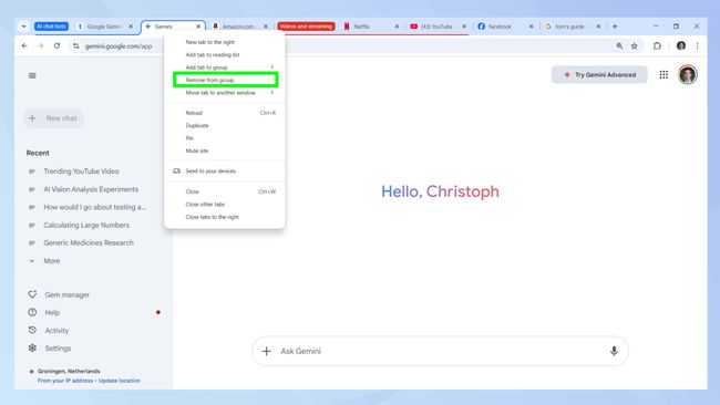 How to group tabs in Google Chrome | Tom's Guide