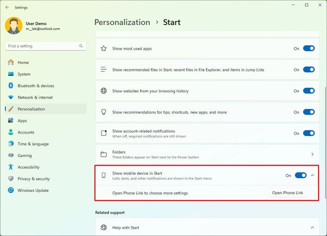 What's new with Taskbar and Start menu on Windows 11 version 24H2 (2024 ...