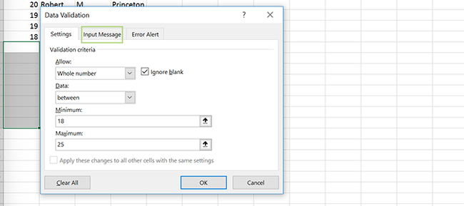 How to Add Input Restrictions to Validate Data in Excel | Laptop Mag