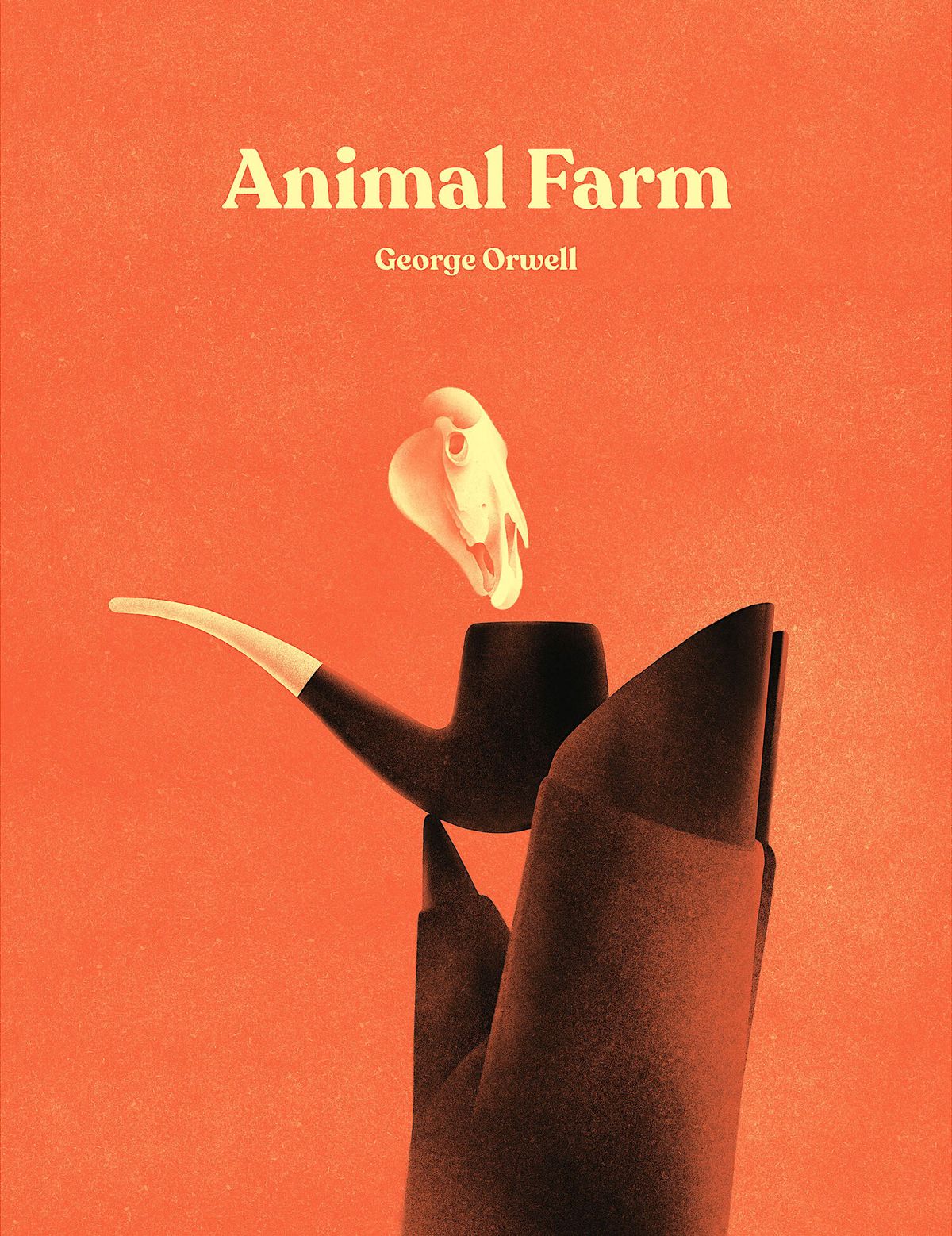 Animal Farm book cover has a creepy hidden detail | Creative Bloq