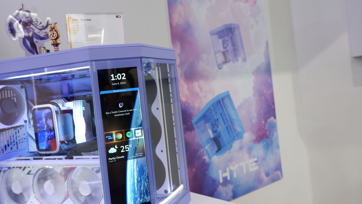 Hyte's updated Y70 PC case range, with more colours and a better ...