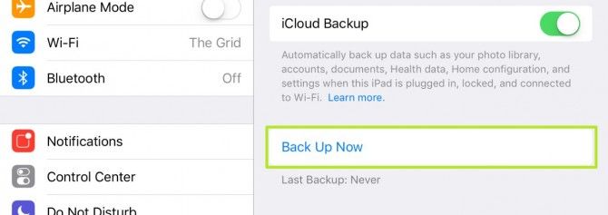 How to Backup and Restore an iPad with iCloud and iTunes | Laptop Mag