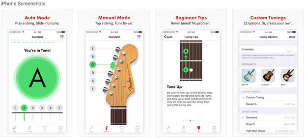 Fender Digital Launches Fender Tune App for iPhone | Guitar World