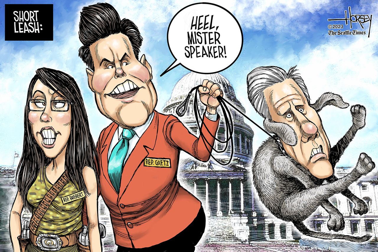 7 brutally funny cartoons about Kevin McCarthy's speakership | The Week