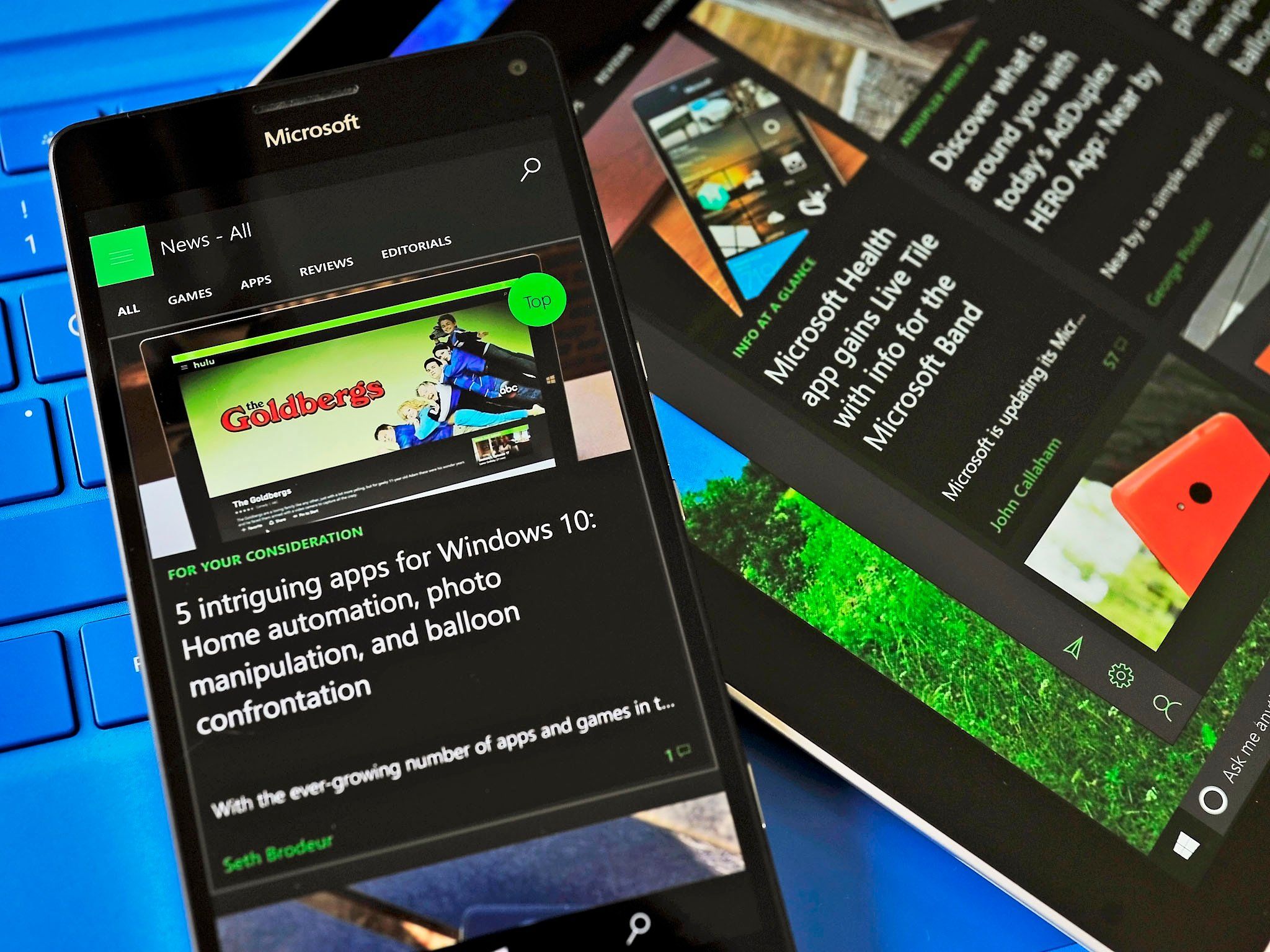 Windows Central for Windows 10 update rolling out with scrolling fix ...